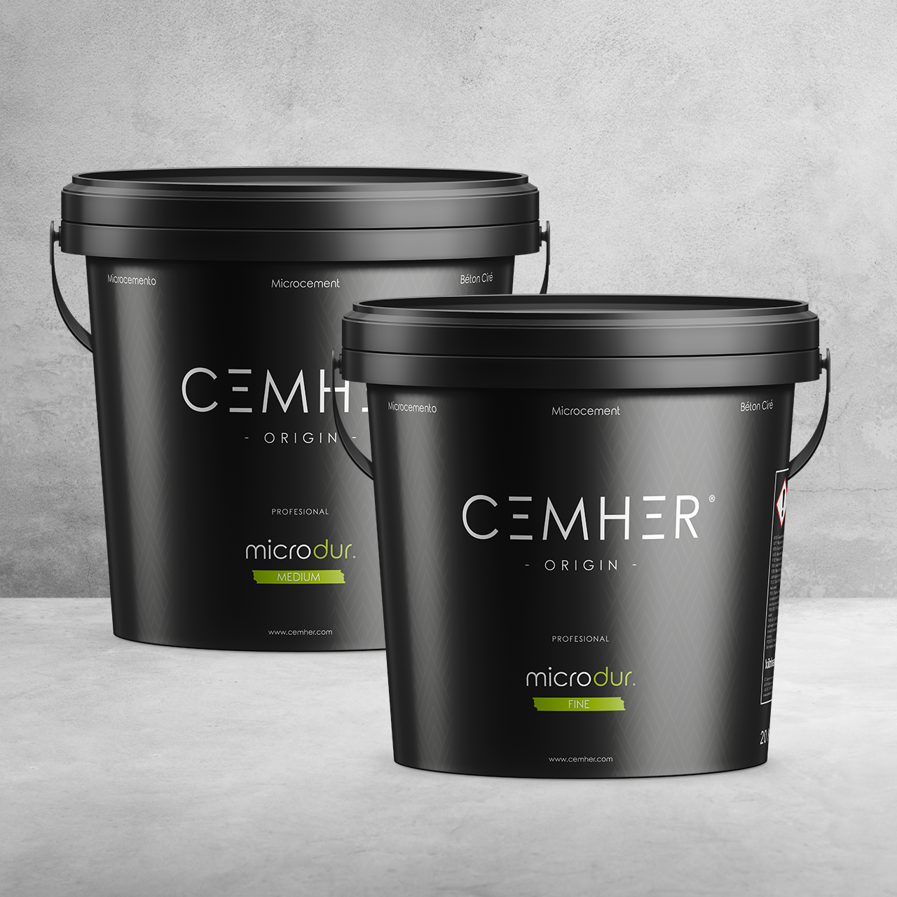 Cemher Microdur Medium + Cemher Microdur Fine (20kg) - Relentless ...
